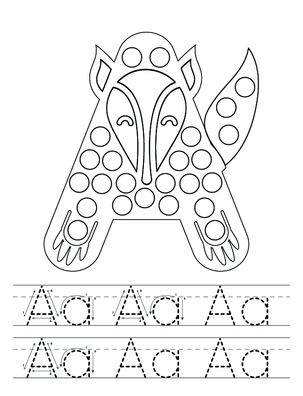 ⭐Alphabets animals Dot Marker Tracing from A to Z⭐ | Made By Teachers