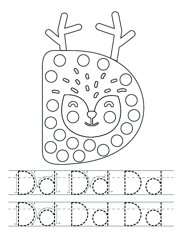 ⭐Alphabets animals Dot Marker Tracing from A to Z⭐ | Made By Teachers