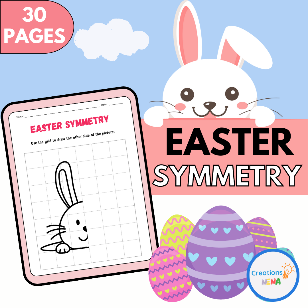 Easter Symmetry Activity. | Made By Teachers