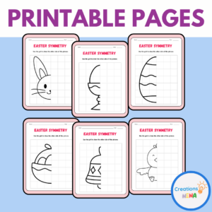 Easter Symmetry Activity. | Made By Teachers