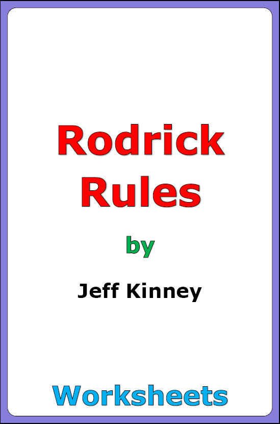 Jeff Kinney "Rodrick Rules" worksheets | Made By Teachers