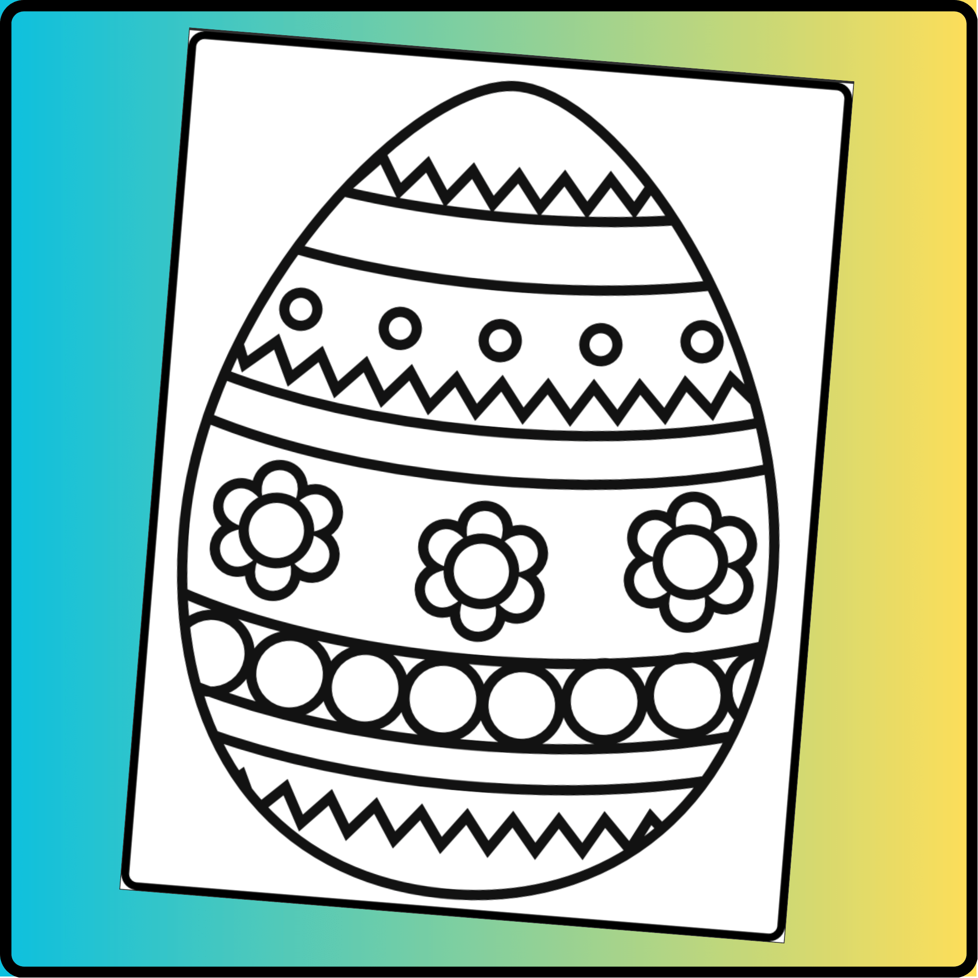Easter Egg Coloring Pages Worksheets | Made By Teachers
