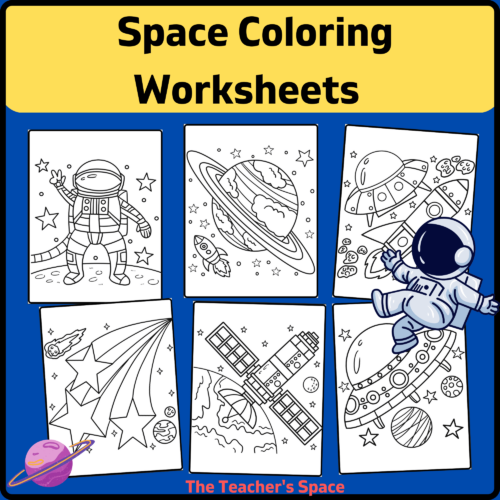 Space Coloring Pages Worksheets | Made By Teachers