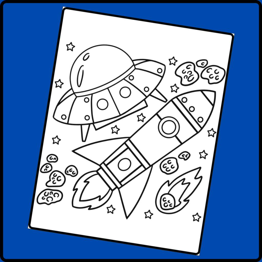 Space Coloring Pages Worksheets | Made By Teachers