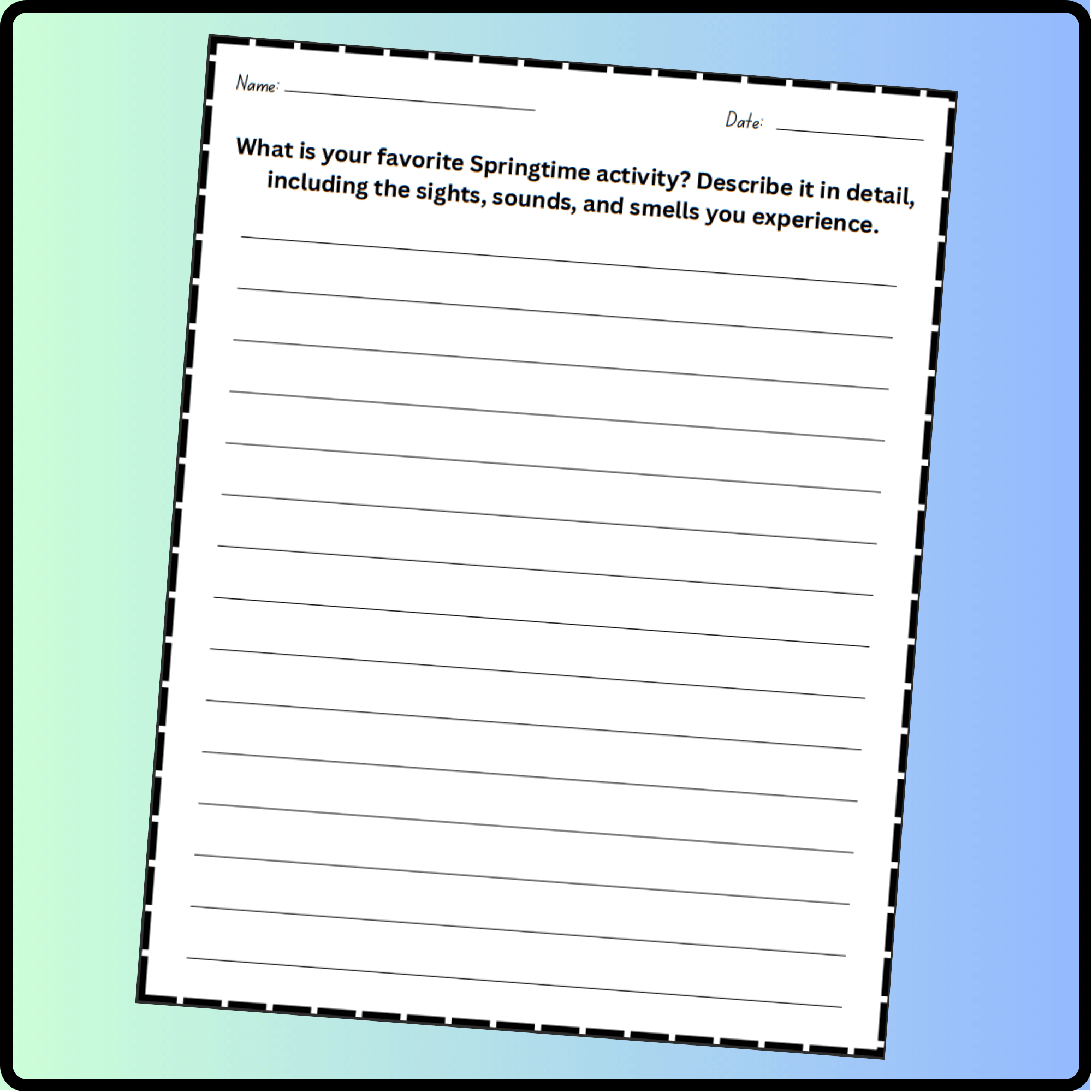 Spring Easter Writing Prompts | Made By Teachers