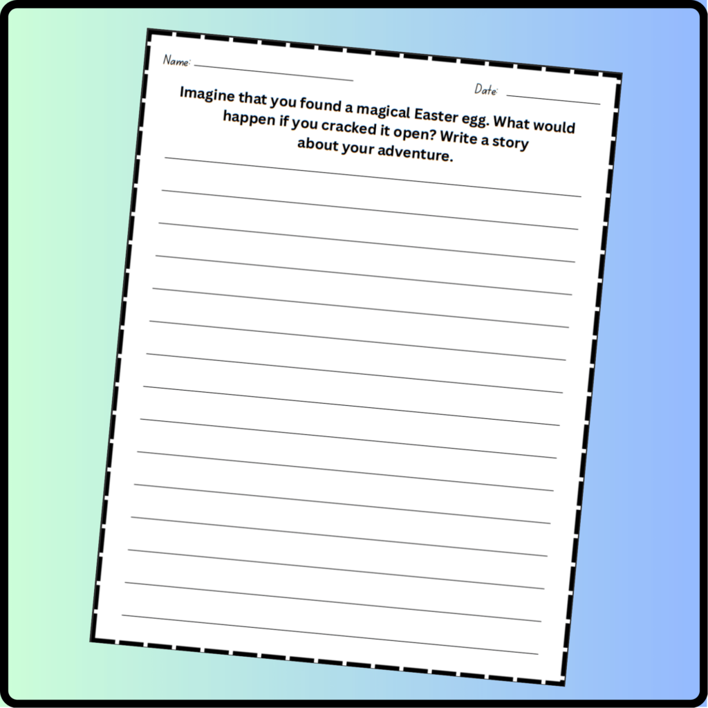 Spring Easter Writing Prompts | Made By Teachers