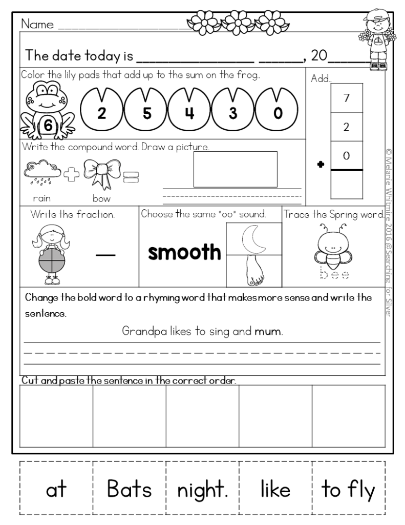 May Morning Work {1st Grade} | Made By Teachers