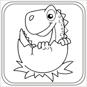 dinosaur Coloring Pages Preschool | Kindergarten | First Grade | Made ...