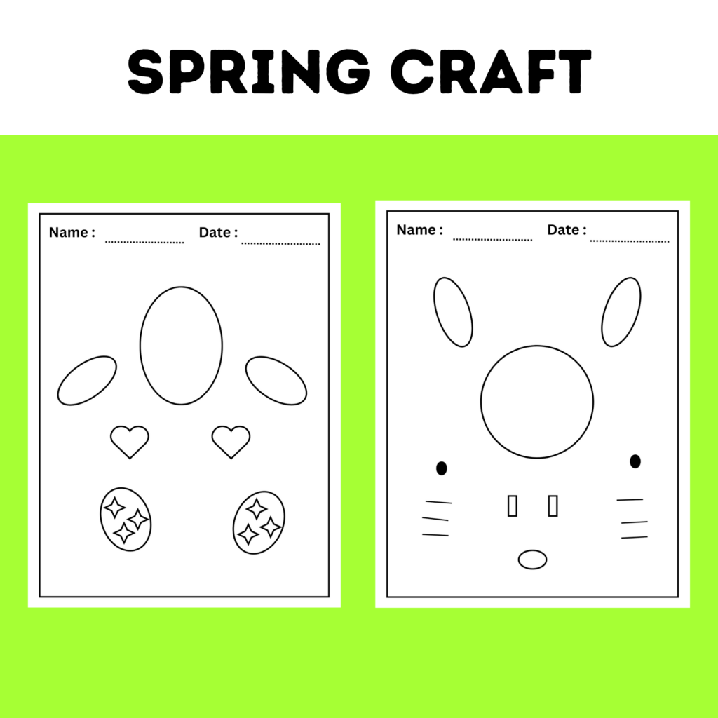 Spring Fling Crafts: A Collection of Rabbit-Themed | Easter Rabbit ...
