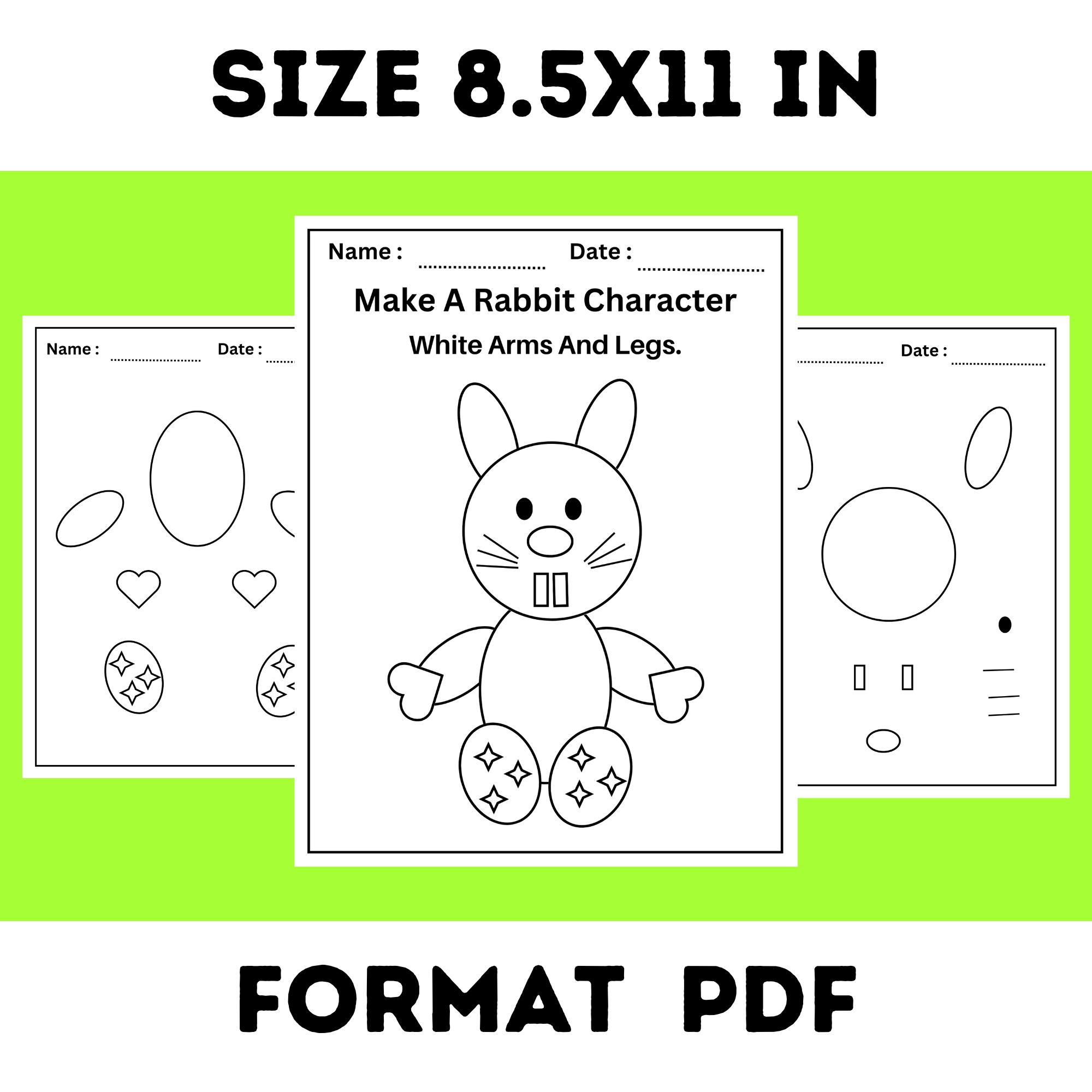 Spring Fling Crafts: A Collection of Rabbit-Themed | Easter Rabbit ...