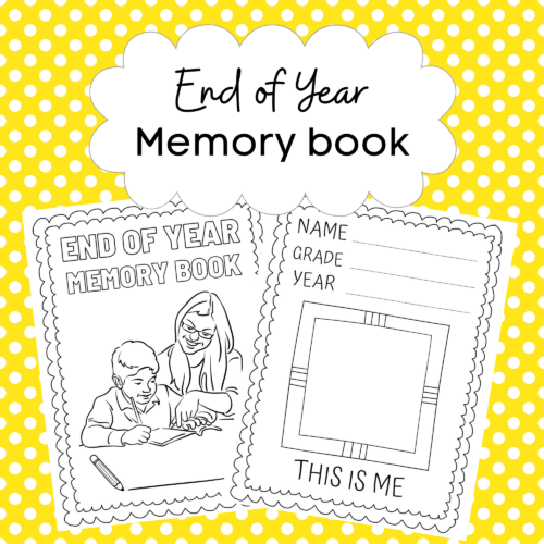 End of the School Year Memory Book | Made By Teachers