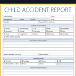 Child Accident Report Form | Made By Teachers