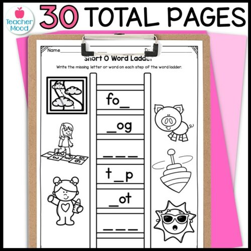 Short O CVC Phonics Worksheets | Kindergarten Word Work | Made By Teachers