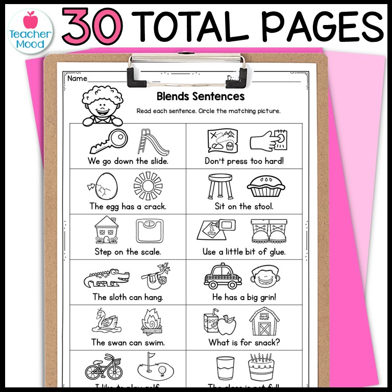 Blends Phonics Worksheets | 1st Grade Word Work | Made By Teachers