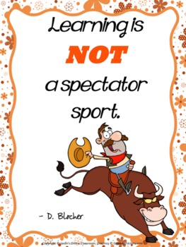 Back to School Inspirational Bulletin Board Quotes Posters {Classroom ...