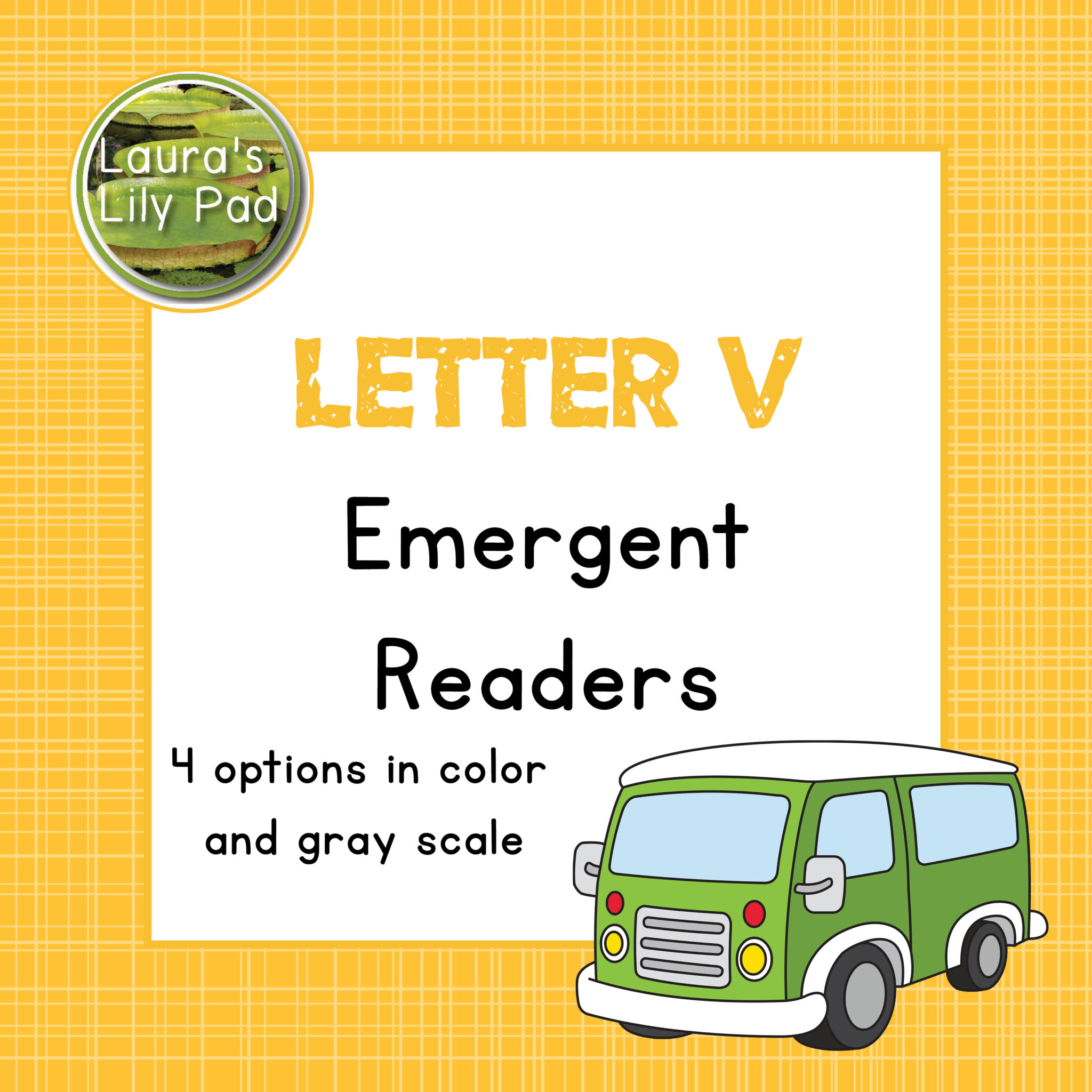 Alphabet Letter V Emergent Readers Set - Made By Teachers