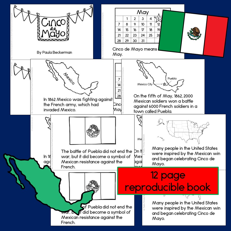 Cinco de Mayo History Lesson | Reading Comprehension and Differentiated ...