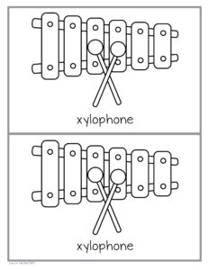 Alphabet Letter X Emergent Readers Set | Made By Teachers