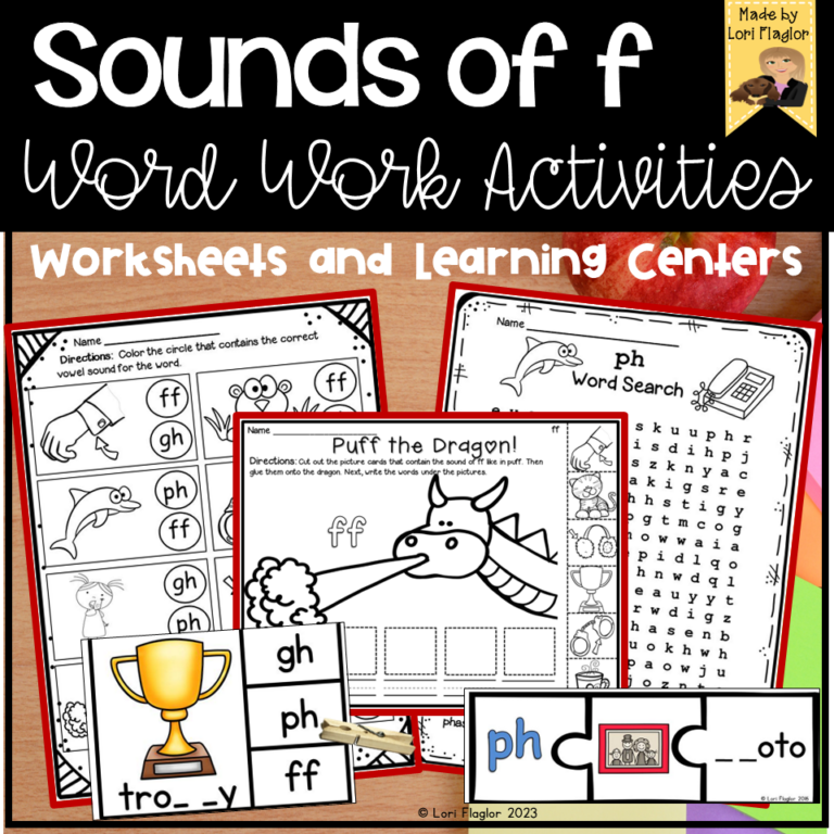 Sounds of f- gh, ph, ff | Made By Teachers