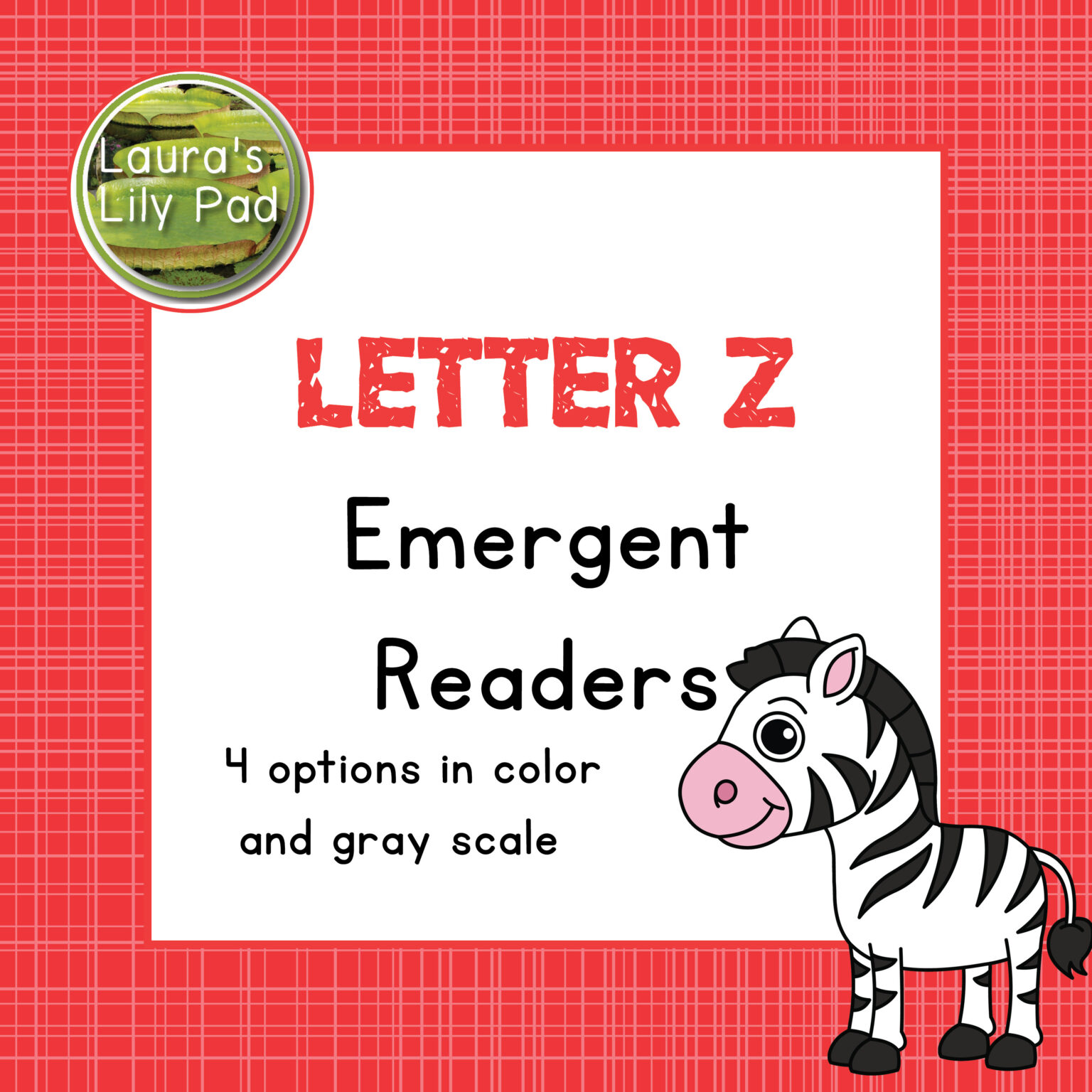 Alphabet Letter Z Emergent Readers Set | Made By Teachers