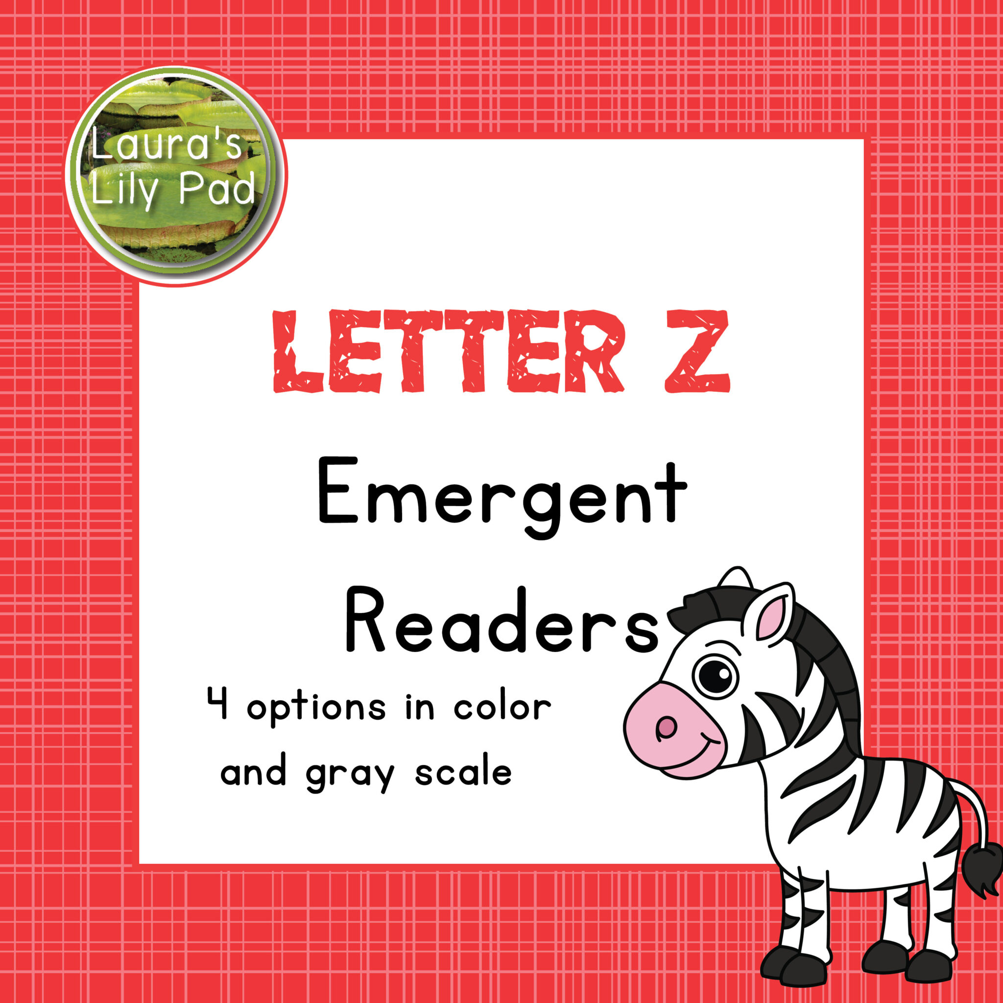 Alphabet Letter Z Emergent Readers Set | Made By Teachers
