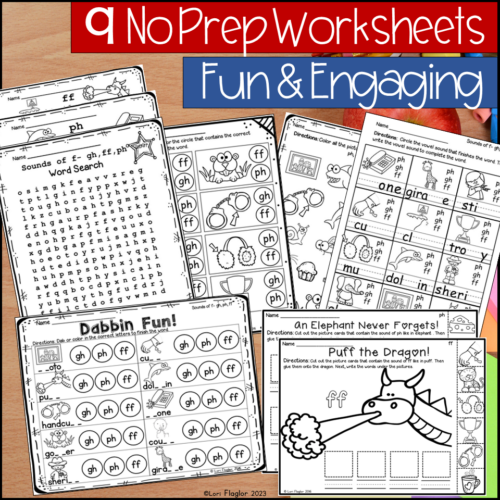 Sounds of f- gh, ph, ff | Made By Teachers