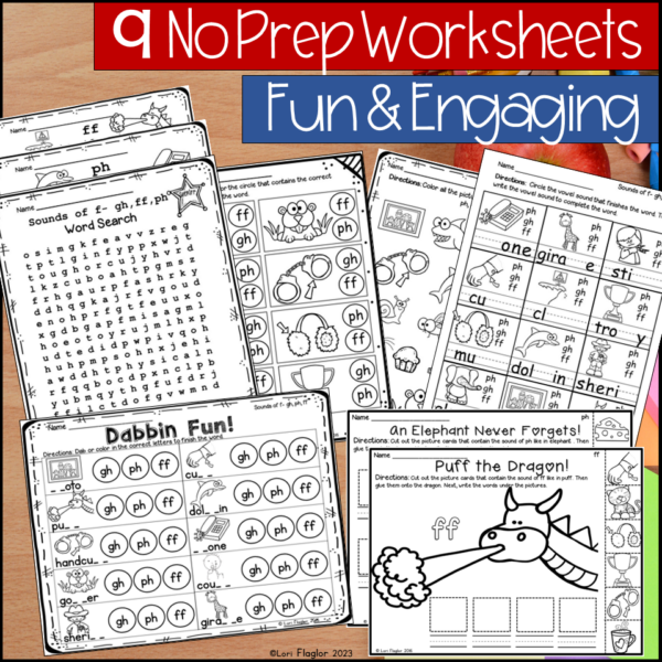 Sounds of f- gh, ph, ff | Made By Teachers