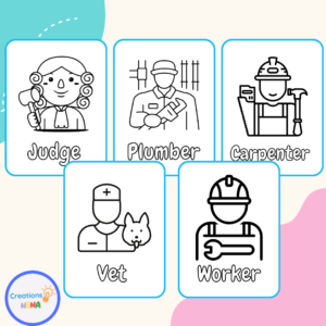 Community Helpers Coloring Pages | Made By Teachers