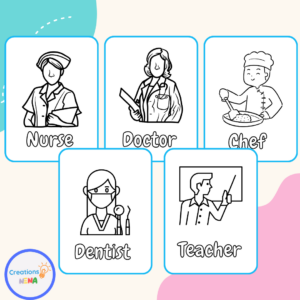 Community Helpers Coloring Pages | Made By Teachers