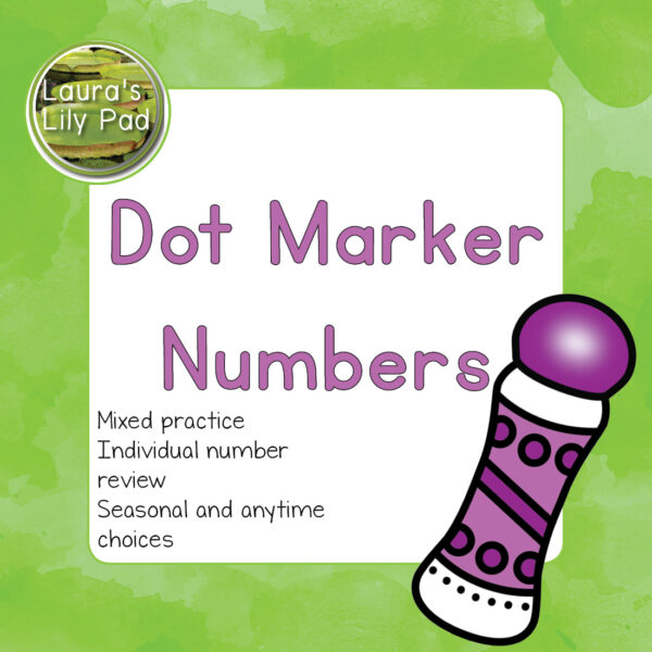 Dot Marker Number Recognition and Review | Made By Teachers