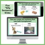 Homophones Google Slides Interactive Presentation Lesson | Made By Teachers