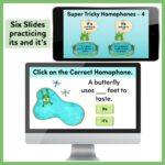 Homophones Google Slides Interactive Presentation Lesson | Made By Teachers
