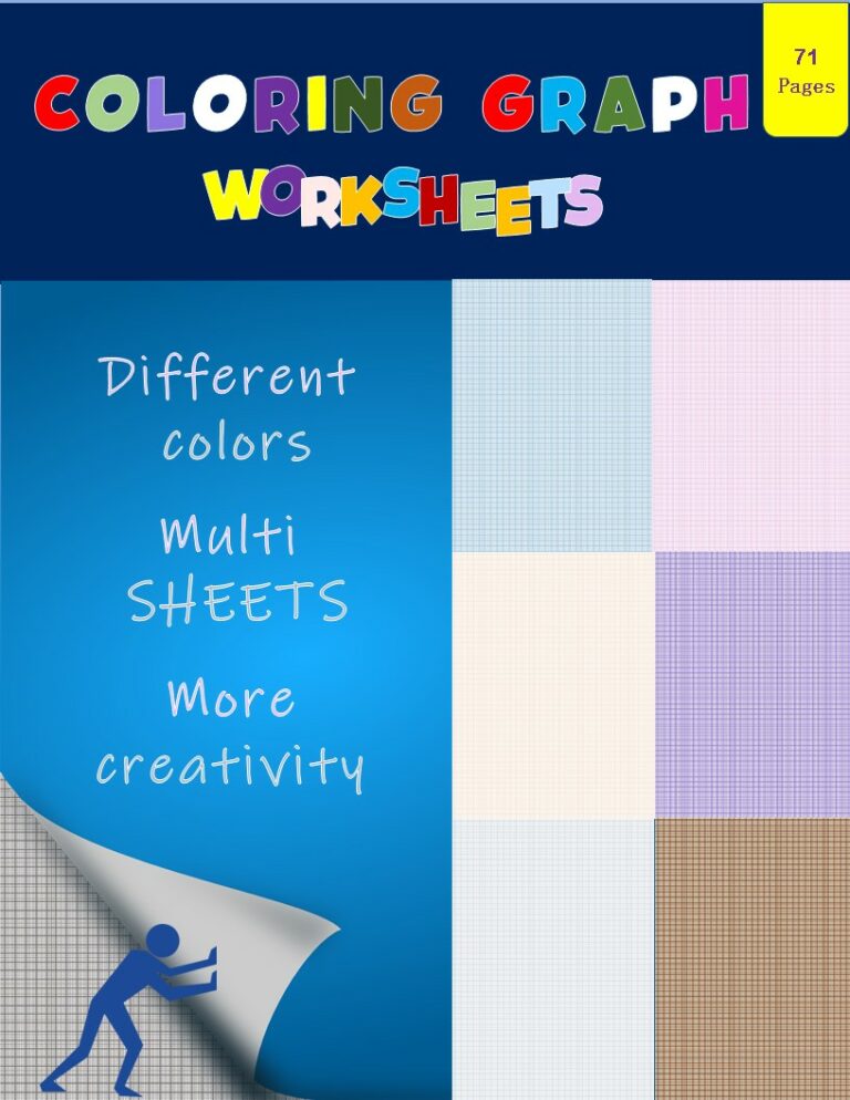 COLORING GRAPH WORKSHEETS PAGES-PRINTABLE-PDF | Made By Teachers