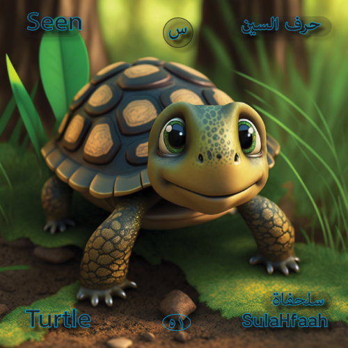 Arabic Alphabet Bilingual Flashcards that Feature 108 Cute animals Have ...