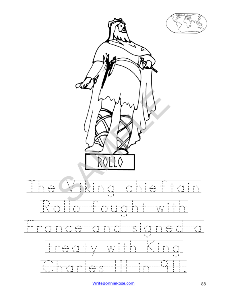Story of the Middle Ages Coloring Book, Vol. 1 - Level B | Made By Teachers