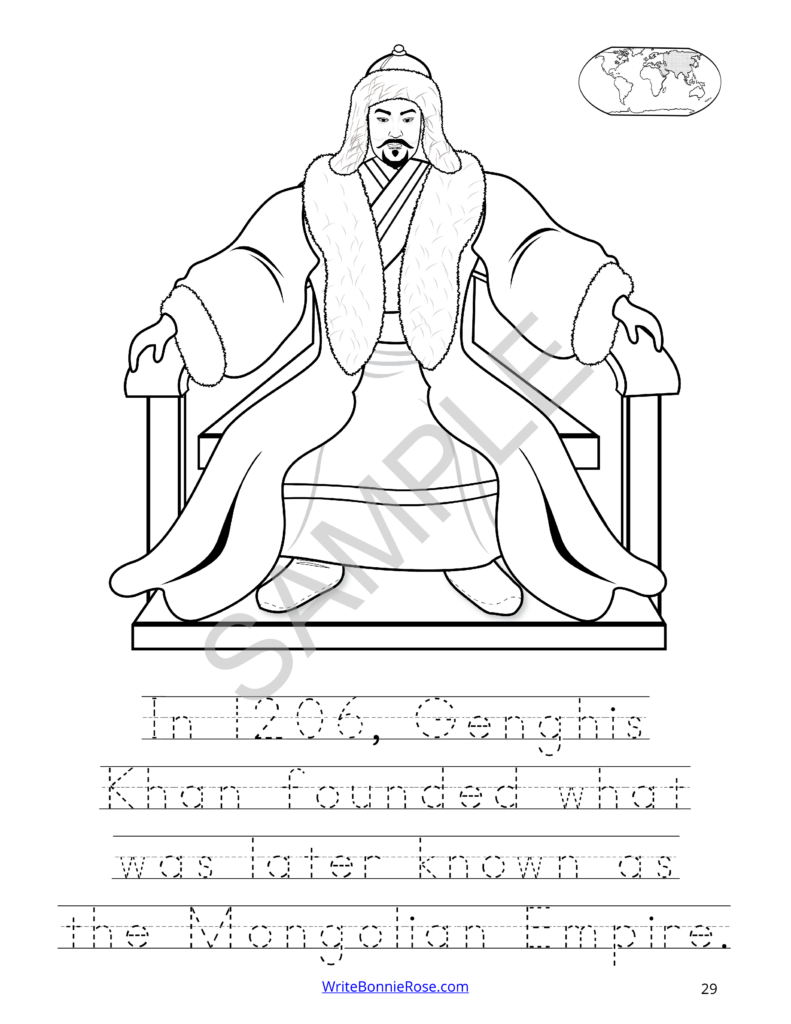 Story of the Middle Ages Coloring Book, Vol. 2 - Level B | Made By Teachers