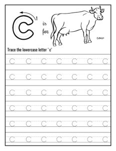 Alphabet Tracing and Coloring Activity Worksheet | Made By Teachers