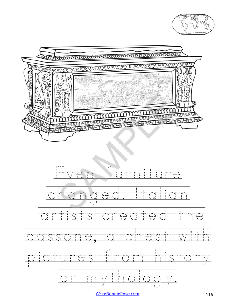 Story of the Middle Ages Coloring Book, Vol. 2 - Level B | Made By Teachers