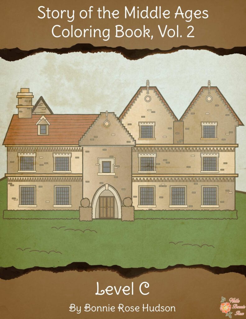 Story of the Middle Ages Coloring Book, Vol. 2 - Level C | Made By Teachers