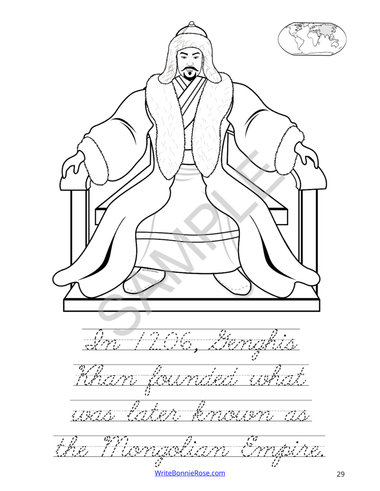 Story of the Middle Ages Coloring Book, Vol. 2 - Level C | Made By Teachers