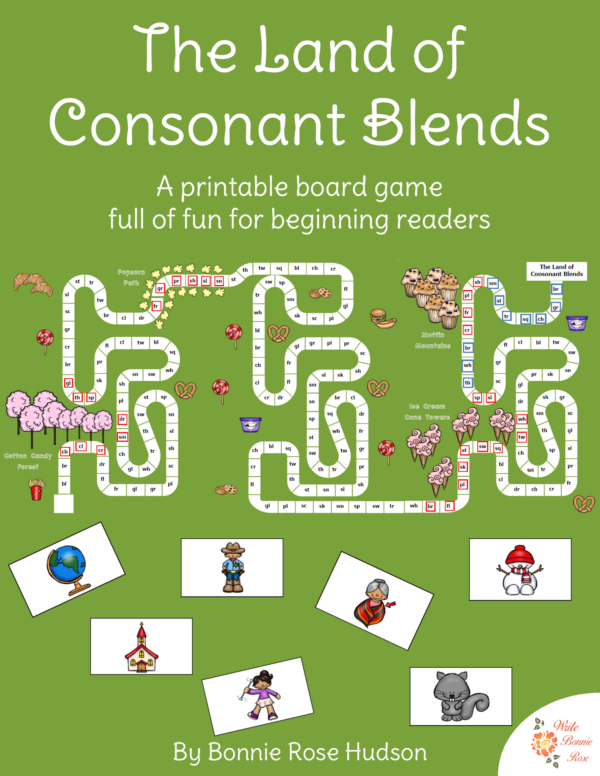 Land of Consonant Blends Board Game | Made By Teachers