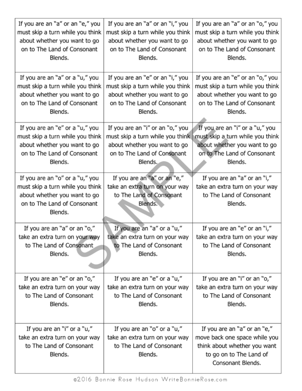 Land of Consonant Blends Board Game | Made By Teachers