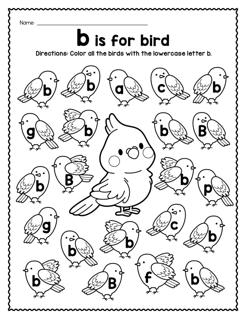 Find Alphabet Recognition Worksheets | Made By Teachers