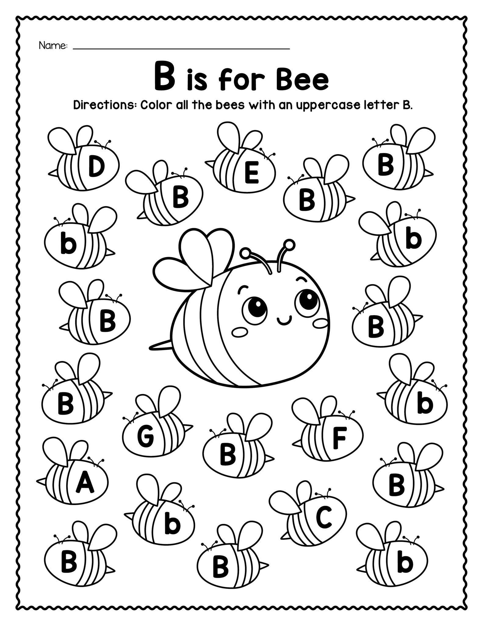Find Alphabet Recognition Worksheets | Made By Teachers