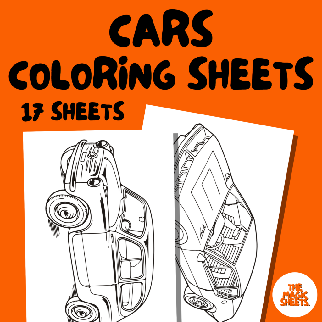 Cars Coloring Sheets for Kids | Made By Teachers