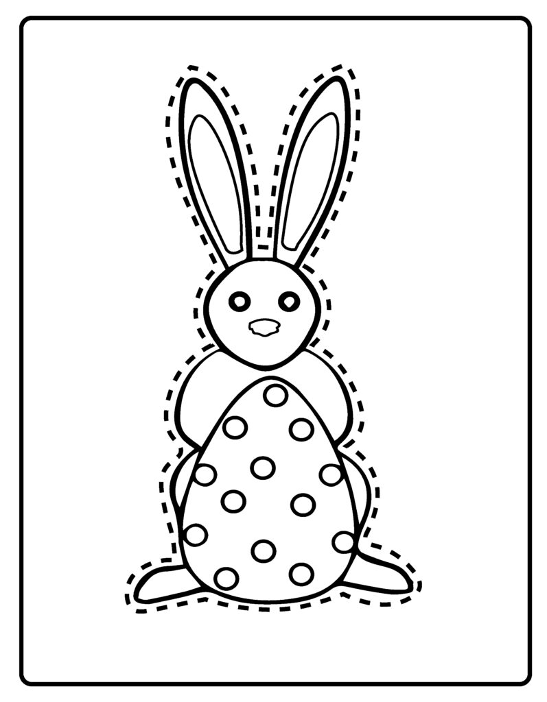 Easter Scissor Skills For Kids | Made By Teachers