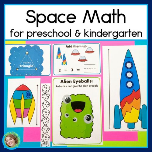 Space Math | Outer Space Activities Number Measurement Shape Adding ...
