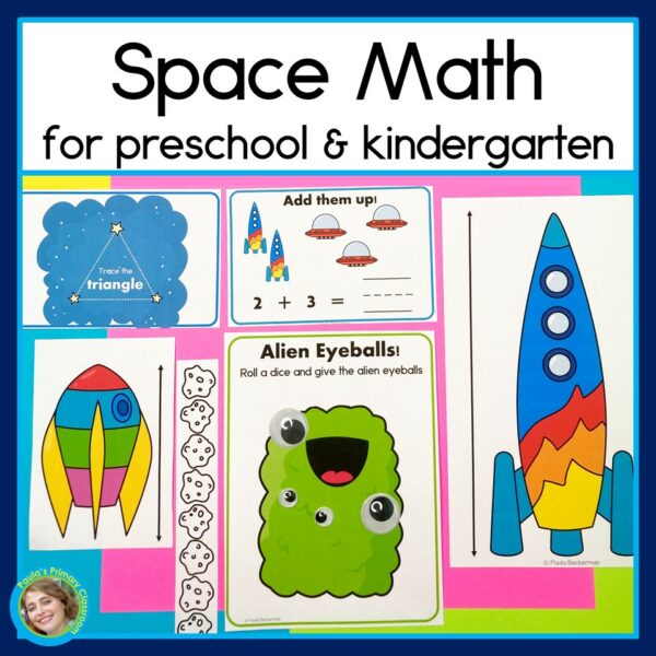 Space Math | Outer Space Activities Number Measurement Shape Adding ...