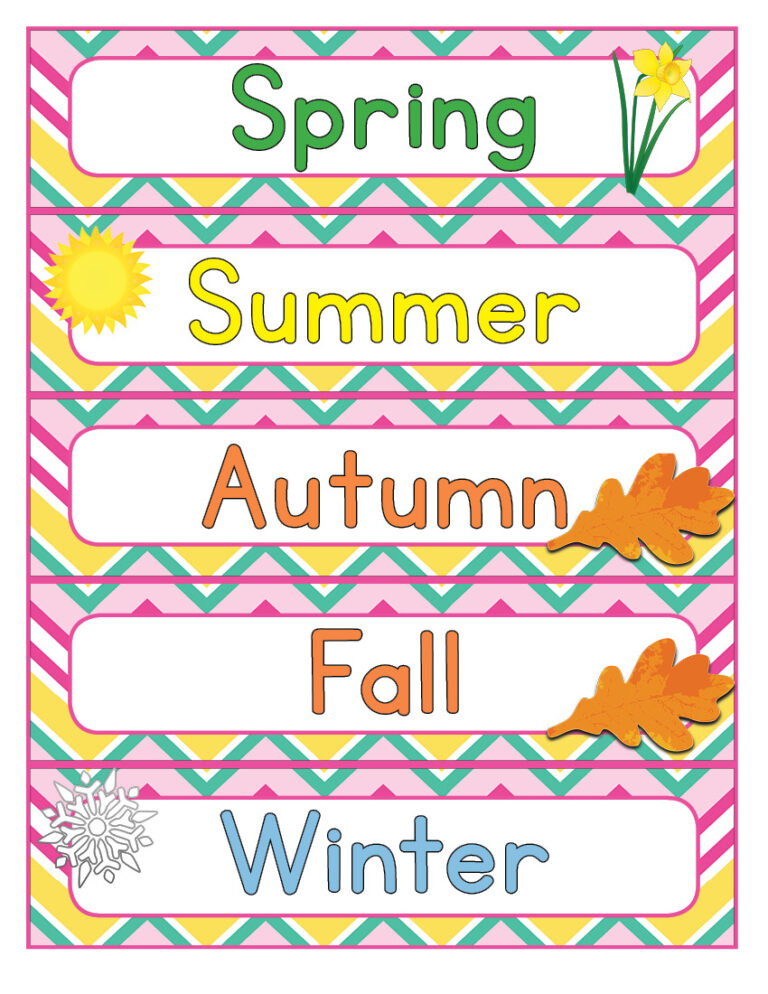 Flamingo Tropical Calendar Set | Made By Teachers