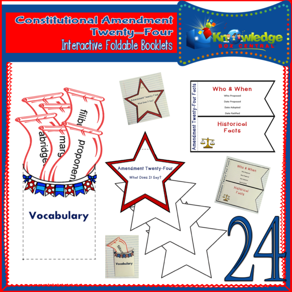 Constitutional Bill of Rights: Amendment Twenty-Four Interactive ...